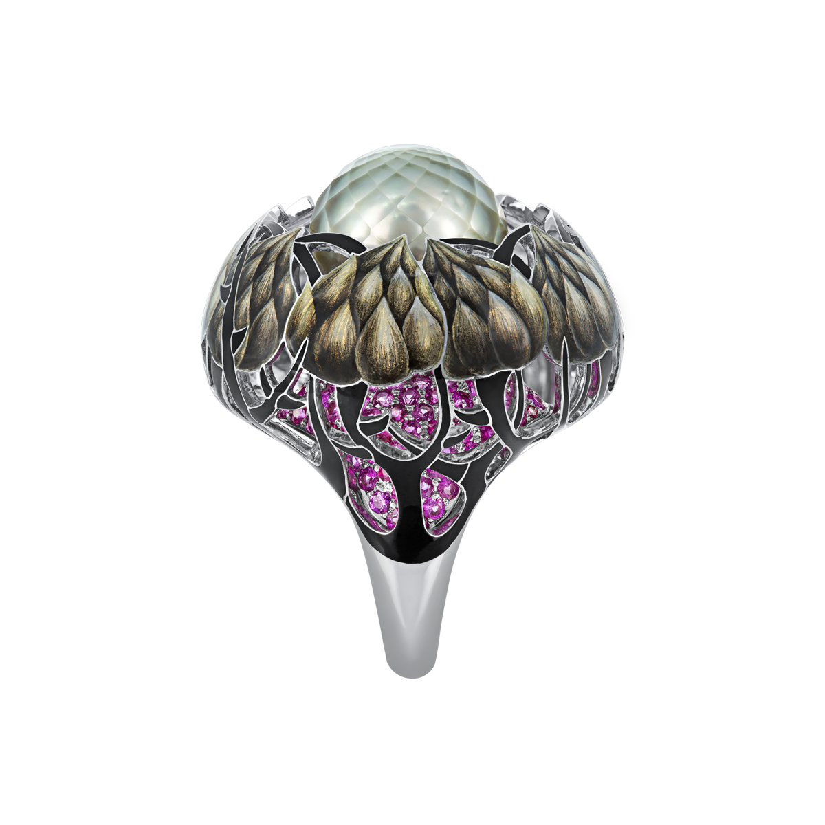 Burdocks with faceted pearl — Ilgiz Fazulzyanov — 灵感来源于自然